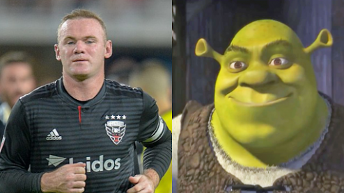 Wayne Rooney - Shrek Lookalike | Doordebenen